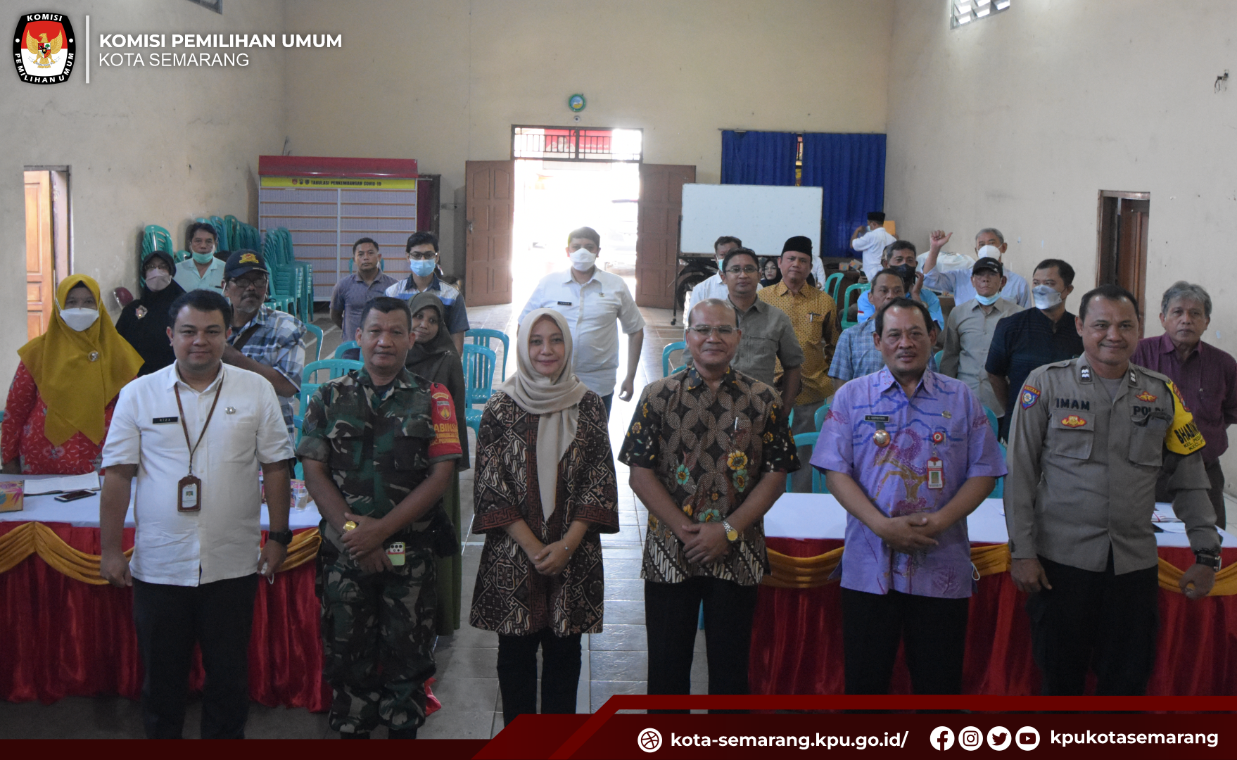 KPU KOTA-SEMARANG - Sosialisasi dan Partisipasi Pemilih Sampai Level TPS