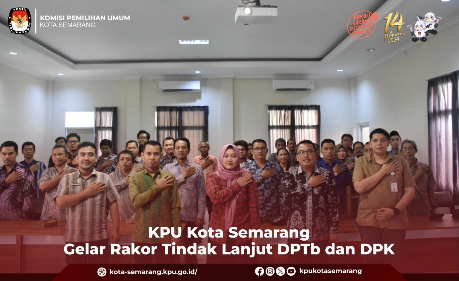 KPU KOTA-SEMARANG - KPU Kota Semarang Gelar Rakor Tindak Lanjut DPTb ...